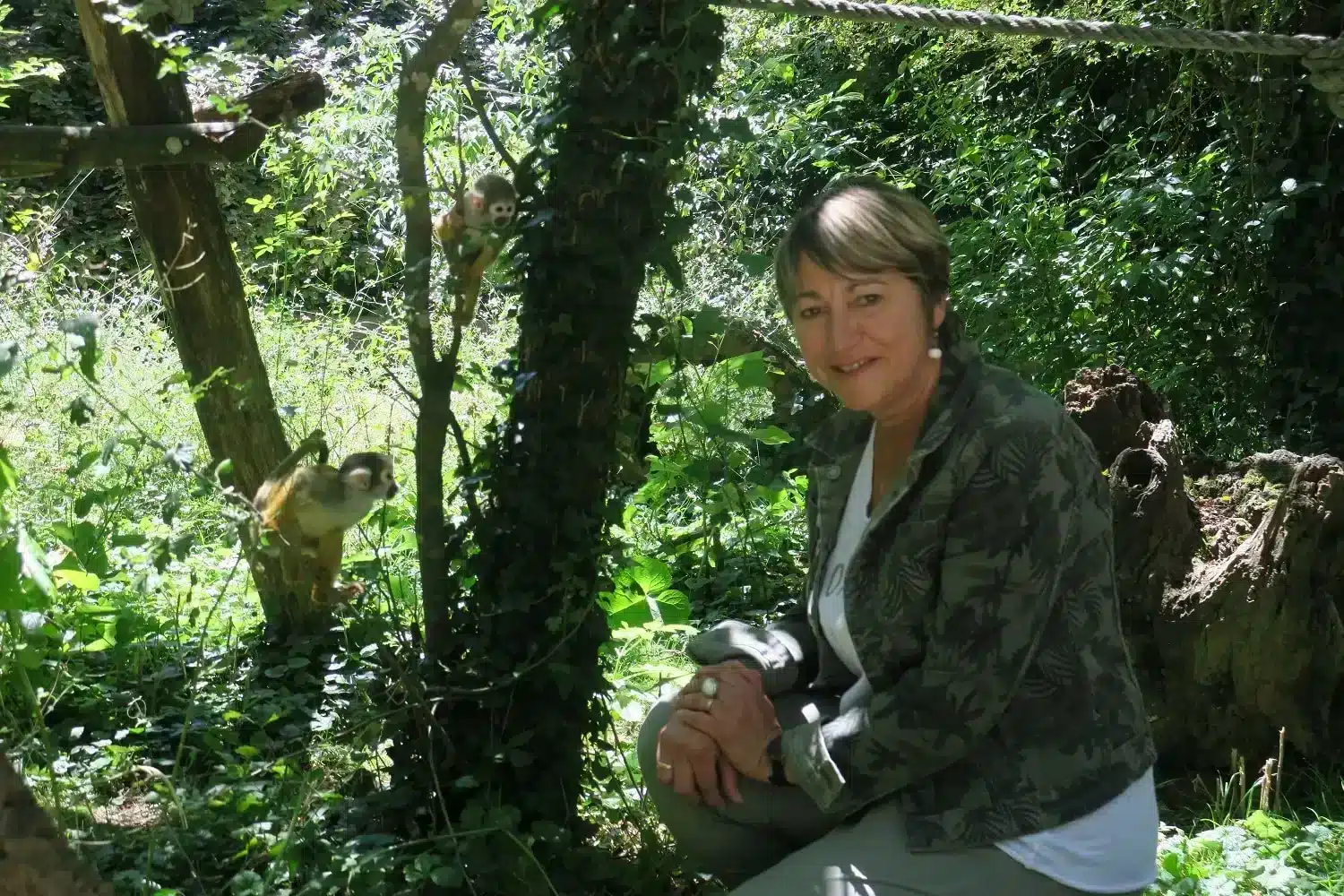 Interview avec Nathalie Audiguet de la Vallée des Singes | Val de Loire