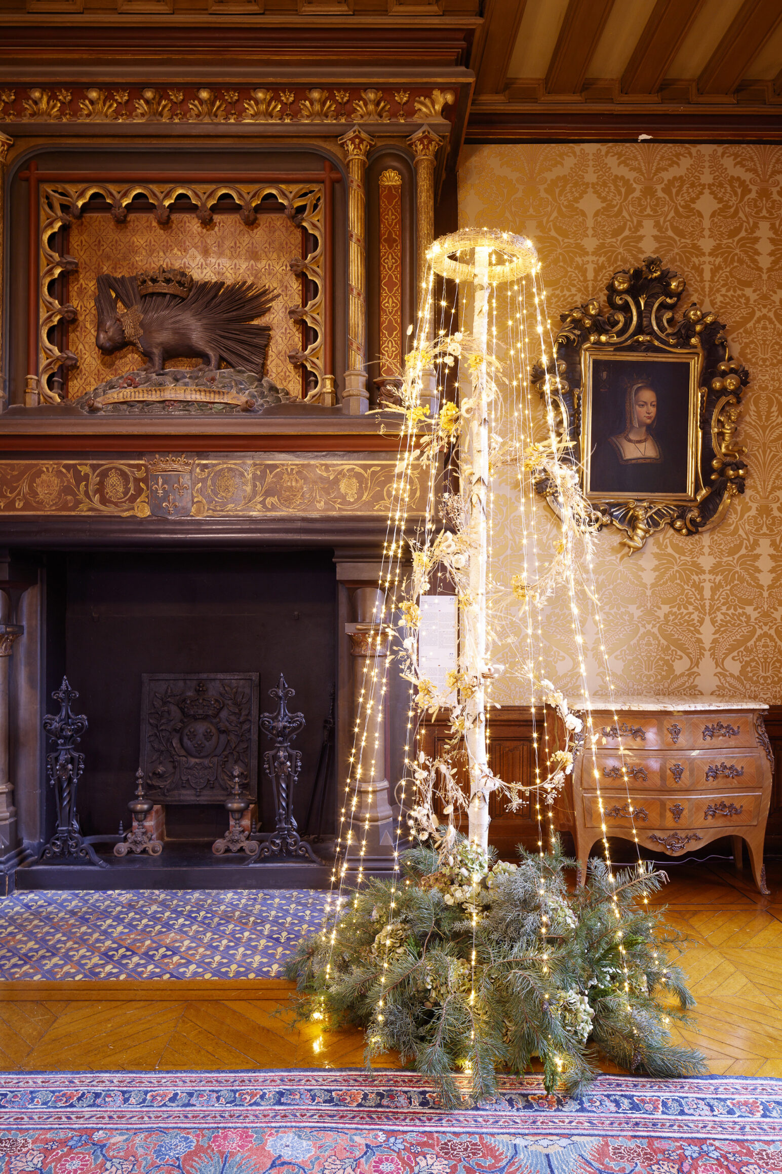 Décors de Noël au château de Chaumont-sur-Loire | Val de Loire