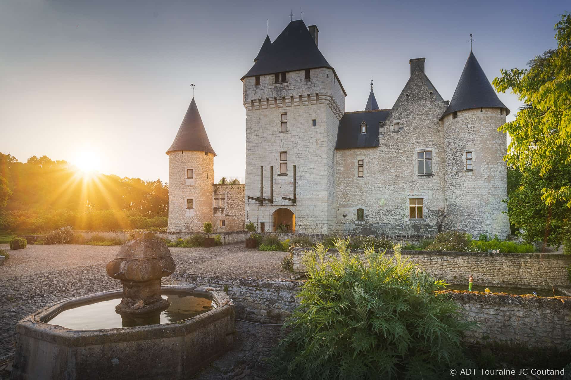 Château du Rivau : hôtel et restaurant gastronomique en amoureux