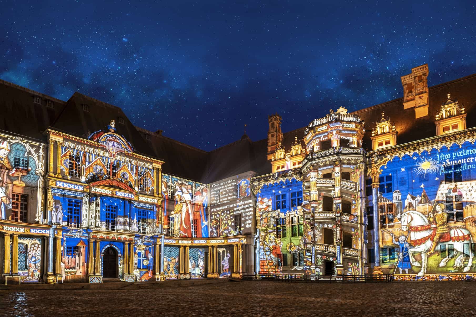 Le spectacle son et lumière 2023 au château de Blois