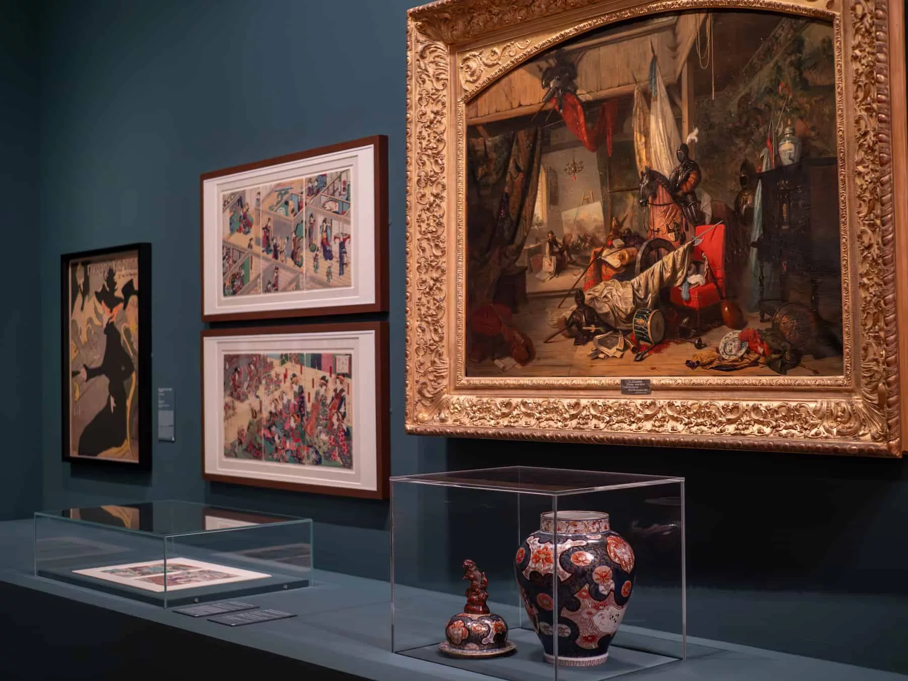 Exposition L’Ombre et la Grâce. Souvenirs du Monde flottant à Orléans